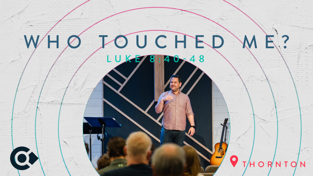 Message: "Who Touched Me?" from Zack Thompson - Calvary Bible Church